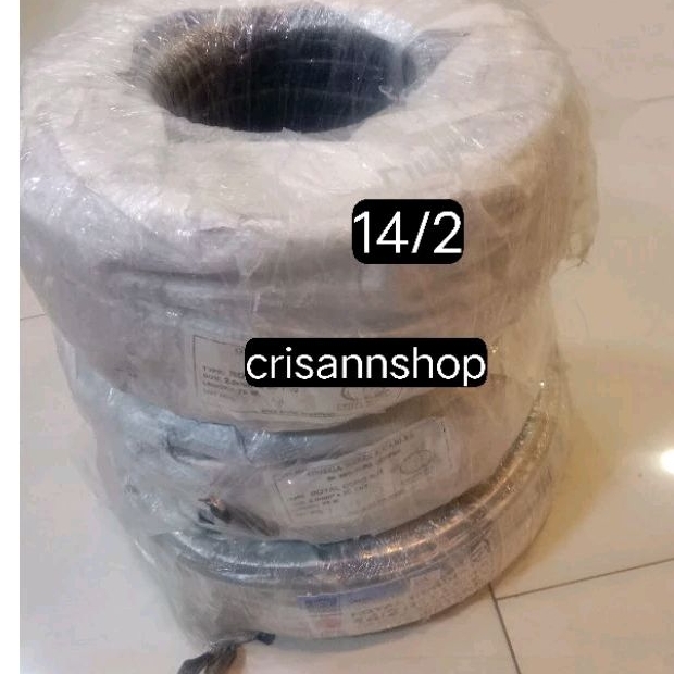 ROYAL CORD 99% PURE COPPER SIZE 14/2 OMEGA (SOLD PER METER) | Shopee ...