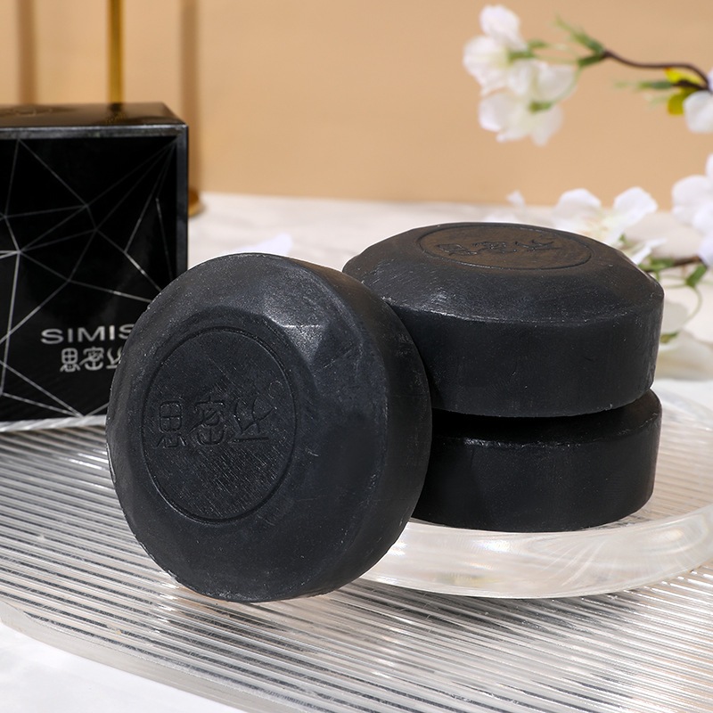 [ SIMISI ] Shungite Sulfur Essential Oil Handmade Soap ( FREE foaming ...