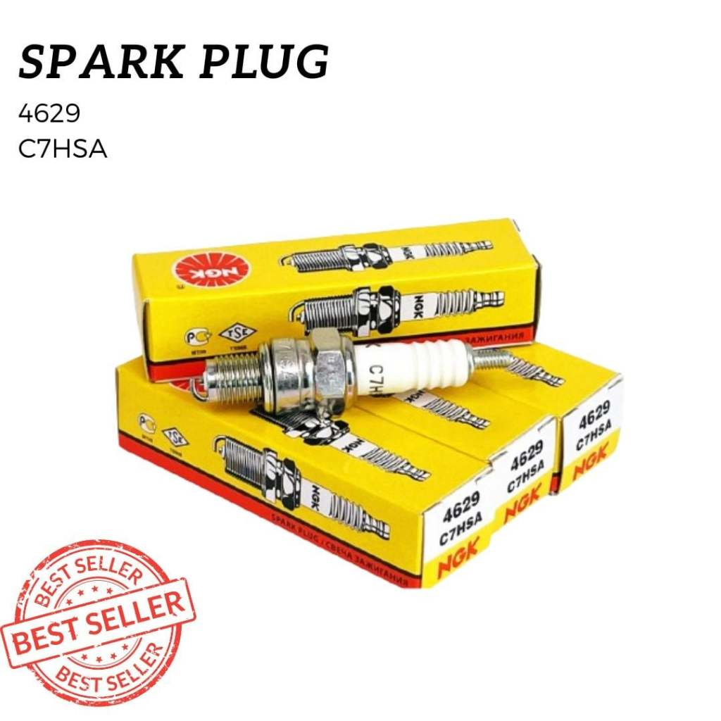 BAJAJ CT100 C7HSA Motorcycle NGK Spark Plug Original | Shopee Philippines