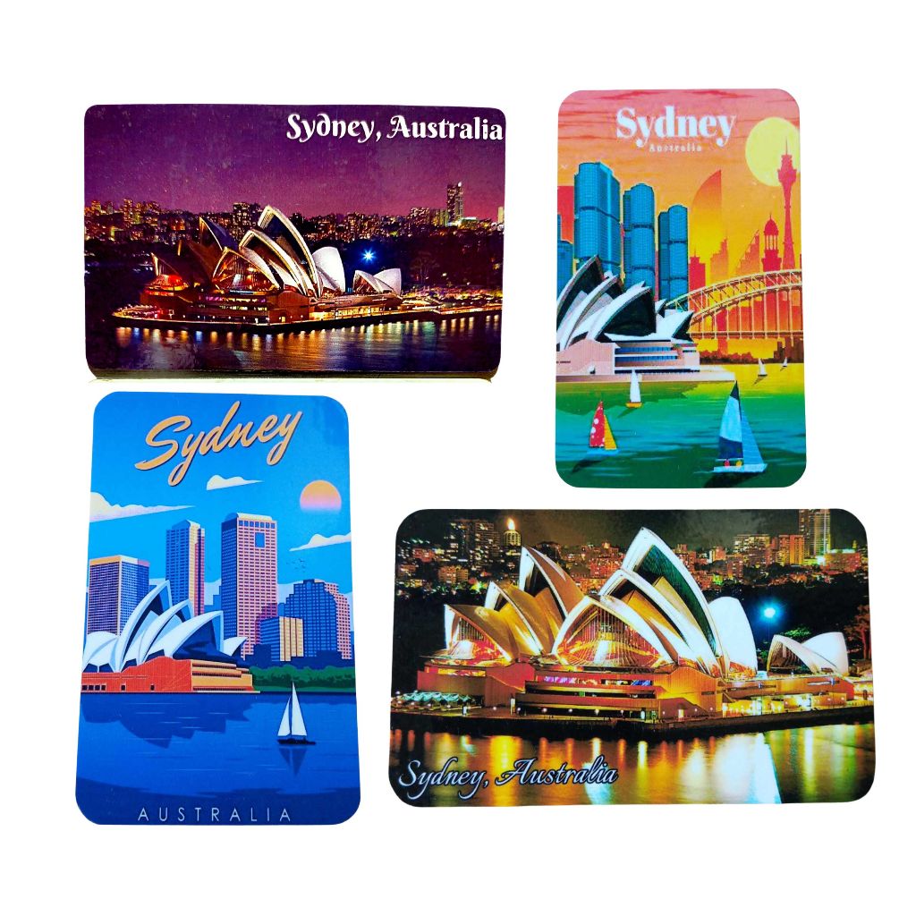 Sydney Australia Rubber Ref Magnet Fridge Magnet– sold per piece ...