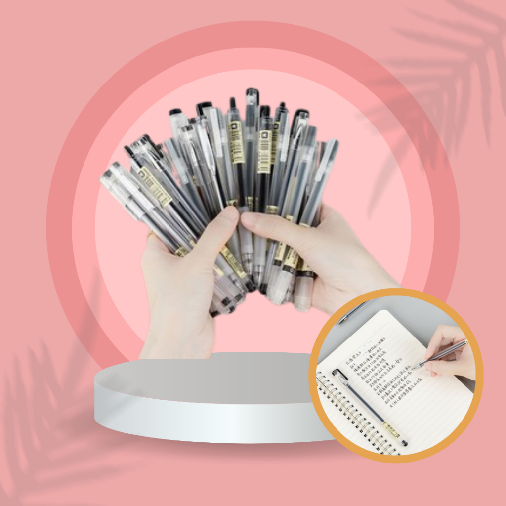 Simple Style Black Gel Pen - sold per piece | Shopee Philippines