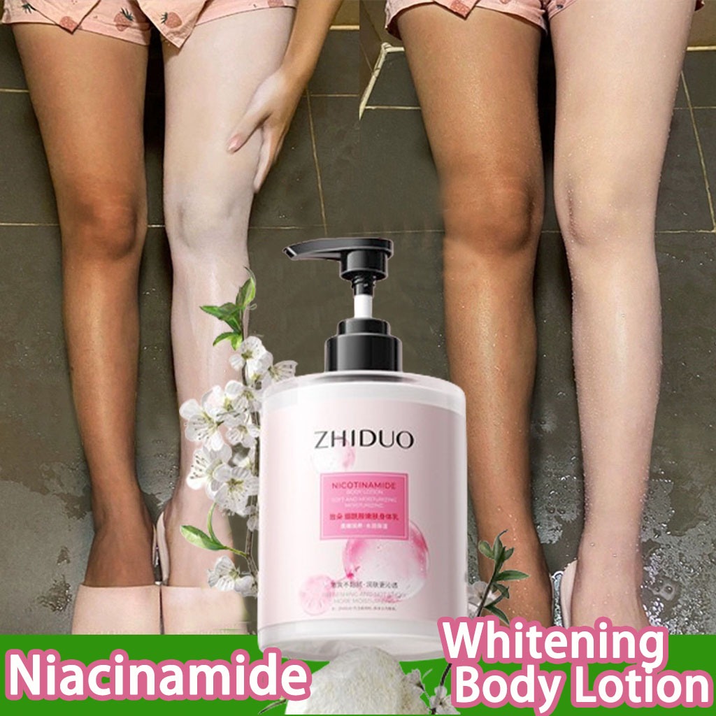 Niacinamide Whitening Body Lotion Moisturizing Body Lotion Skin Care Improve Lightening Dark ...