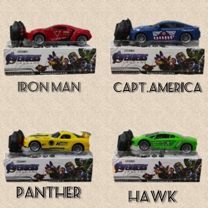 Avengers Cars Remote Control (Red-Blue-Yellow) | Shopee Philippines