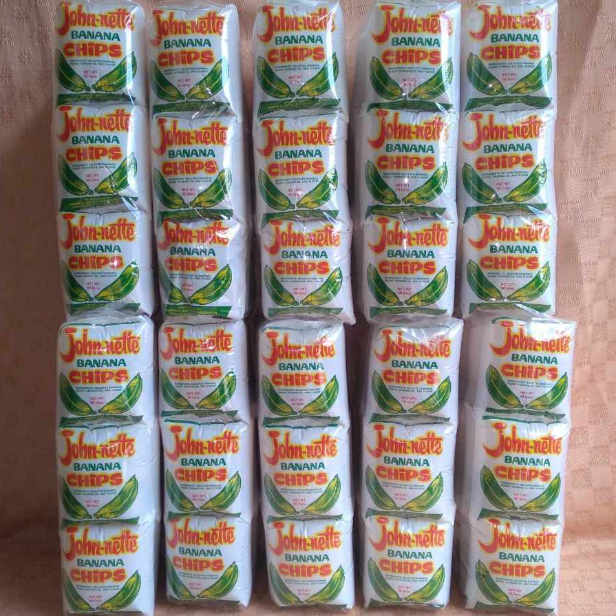 Mindoro's Famous John-Nette Banana Chips Crackers Native Pasalubong ...