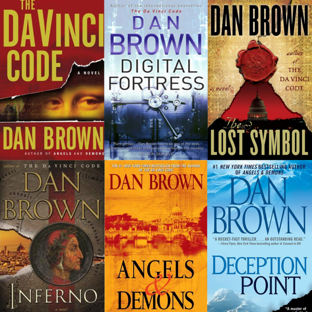 Dan Brown Books Secondhand (Lost Symbol, Angels and Demons, Da Vinci ...