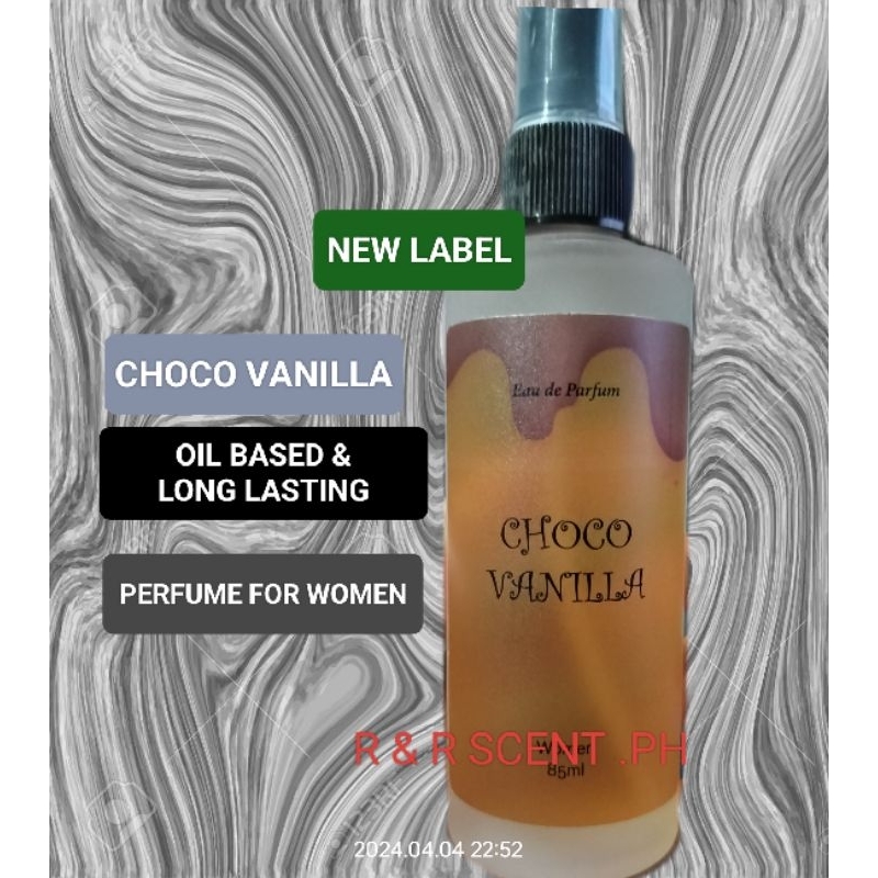 CHOCO VANILLA FOR WOMEN 85ML OIL BASED PERFUME | Shopee Philippines