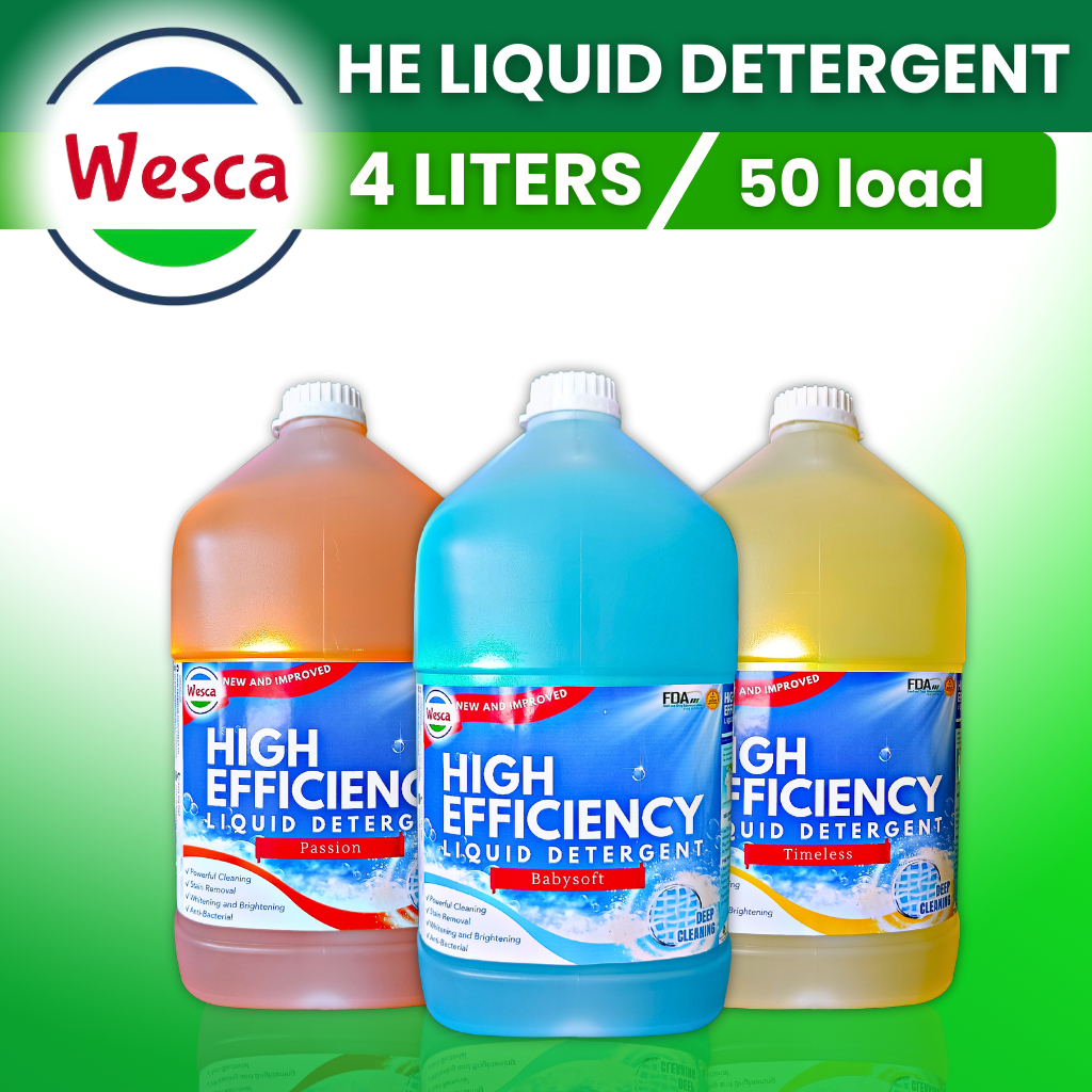 HE Liquid detergent (High Efficiency) for Laundry shops | Shopee ...