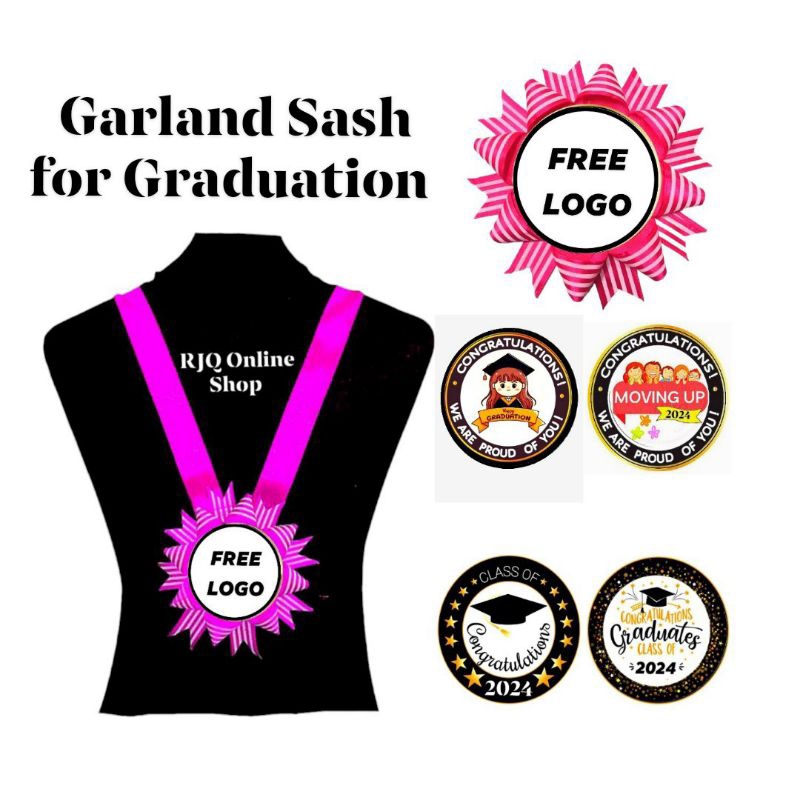 Garland for all Event, Good for Graduation and Moving-up( Free logo ...