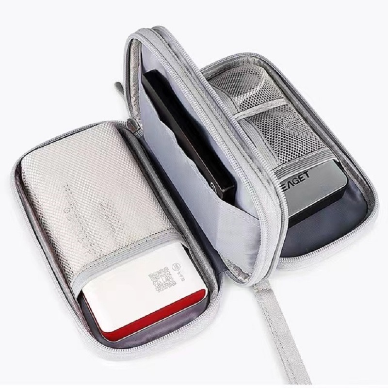 Travel Cable Organizer Case Small Cord Organizer Bag for Tech ...