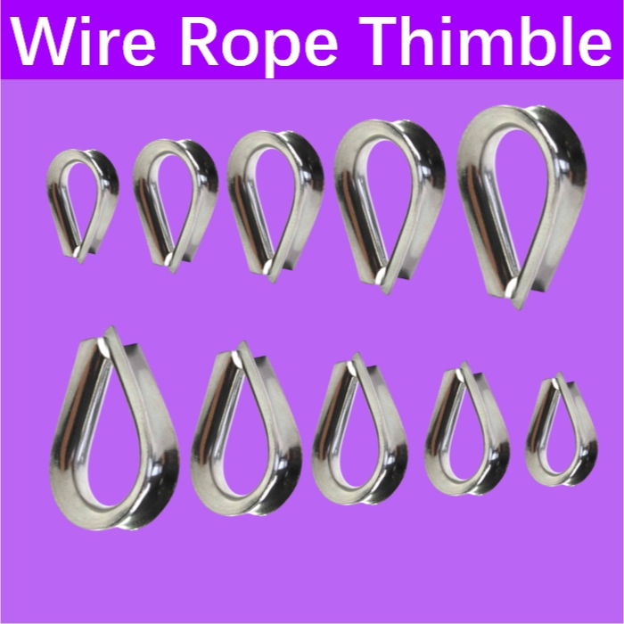 Mago 2mm - 12mm Stainless 304 And Galvanized Thimble Wire Rope Cable ...
