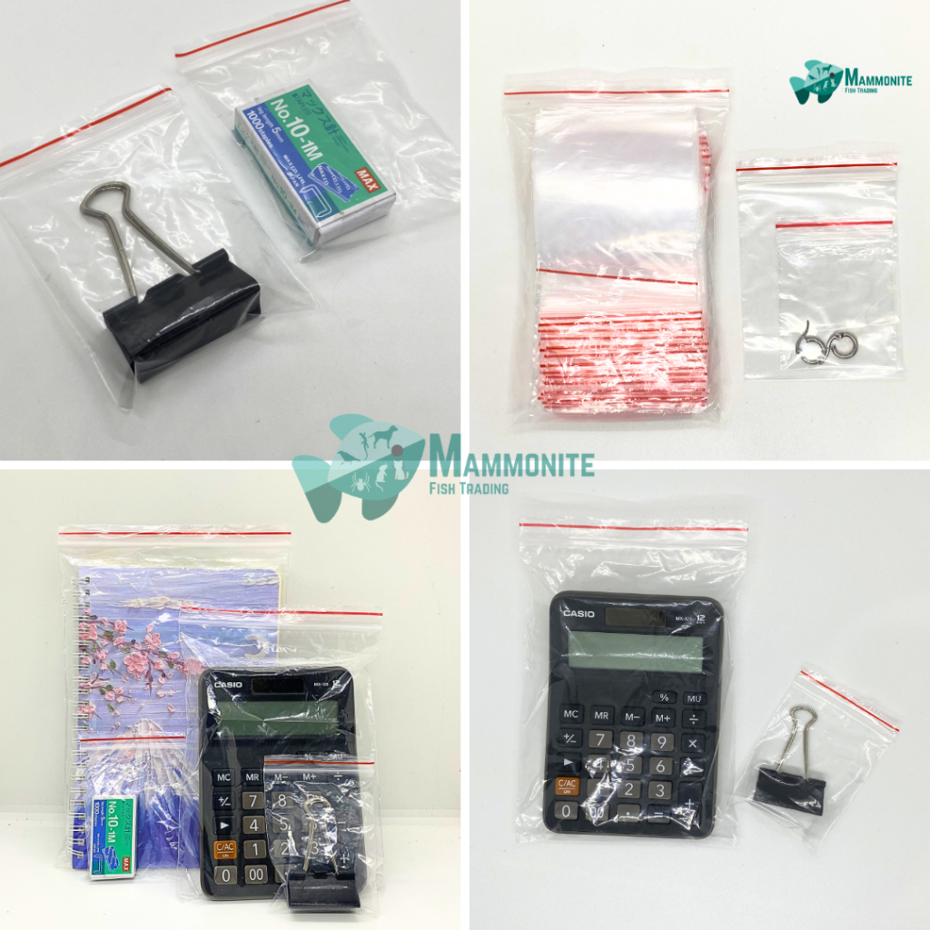 Ziplock Resealable Clear Food Storage Plastic Packaging Bag Zip Lock ...