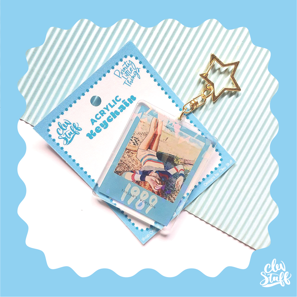 Taylor Swift 1989 Fan Art Holo Keychain | Shopee Philippines