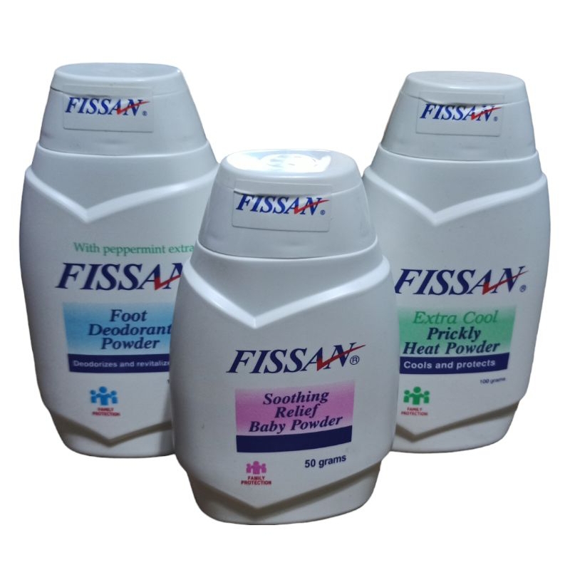 FISSAN (Soothing Relief Powder, Prickly Heat)50g bundle | Shopee ...