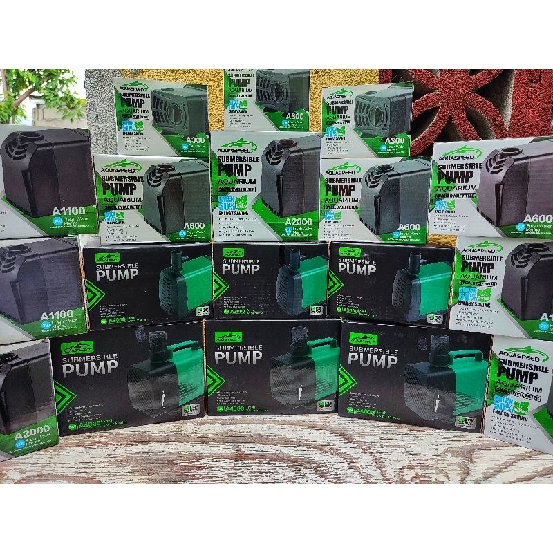 Aquaspeed Submersible pump a1100/a2000/a3000/a4000/a5000/a6000 | Shopee ...
