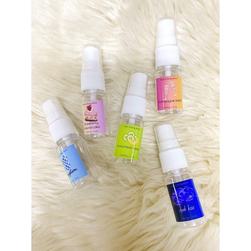 Decant Sticker Label with Bottles 10ml Bottle with Sticker (Wlang Laman ...