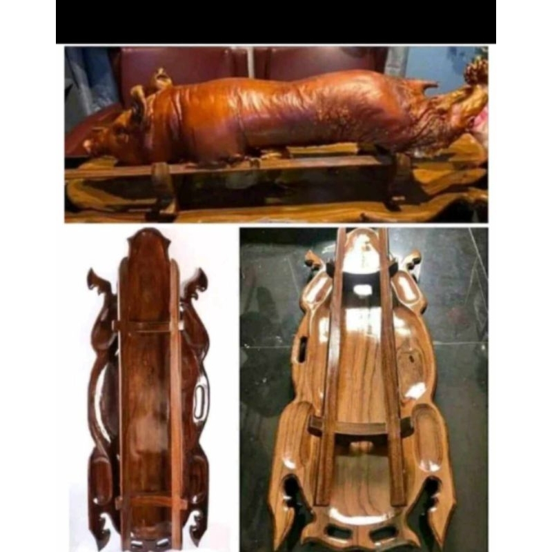 wooden litsontray tray (16x42 inches) made in magcono kahuy | Shopee ...