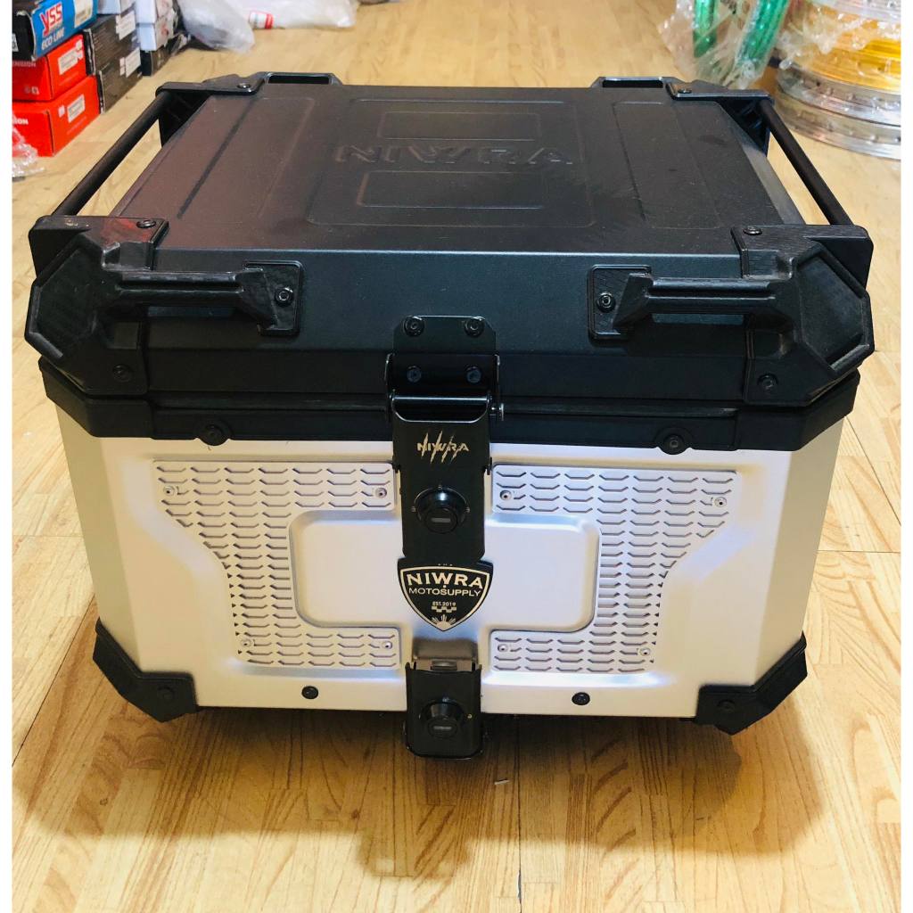 NIWRA ALLOY TOP BOX 45LITERS WITH BACKREST. | Shopee Philippines
