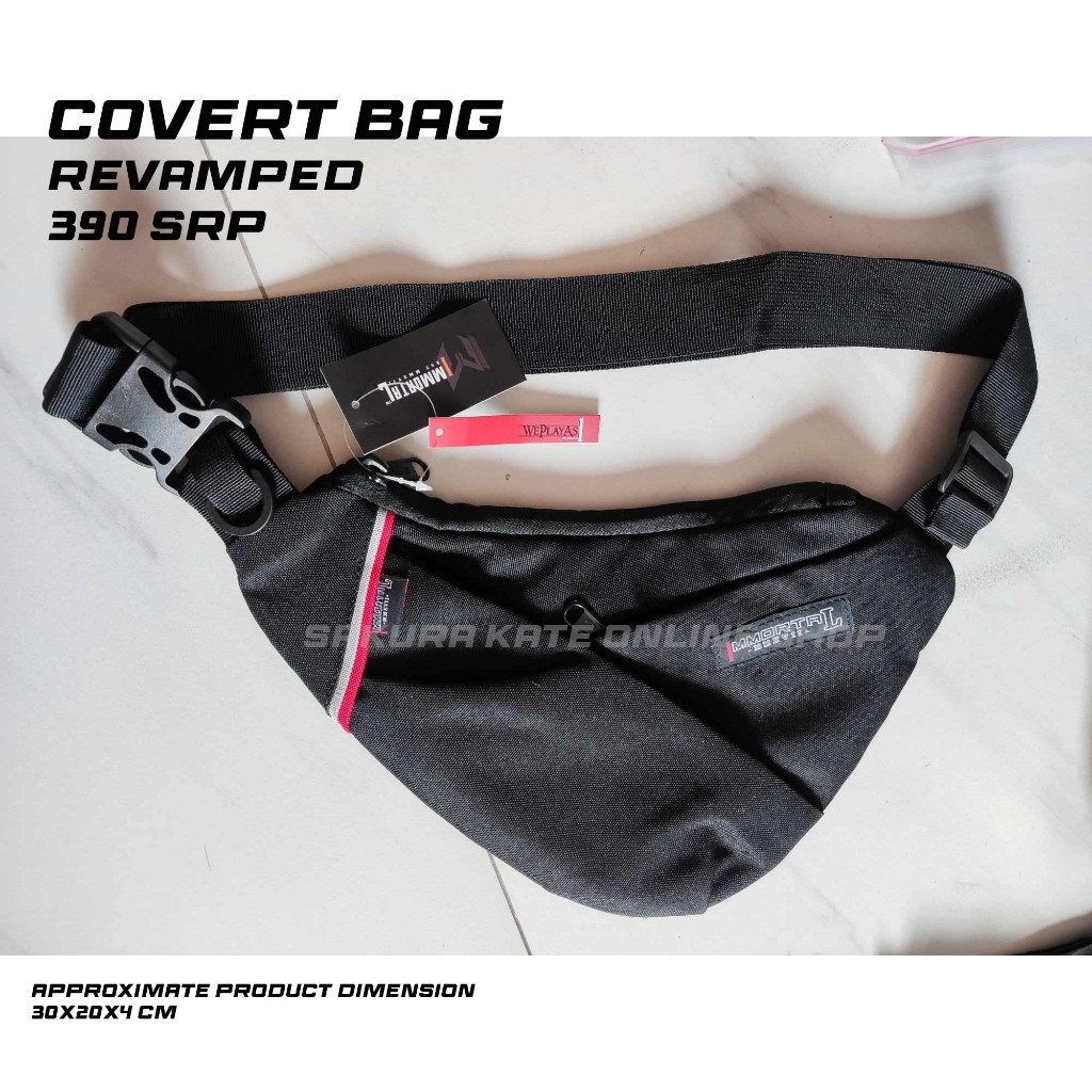Covert Bag (Anti-Theft Bag) IMMortal Motobag | Shopee Philippines