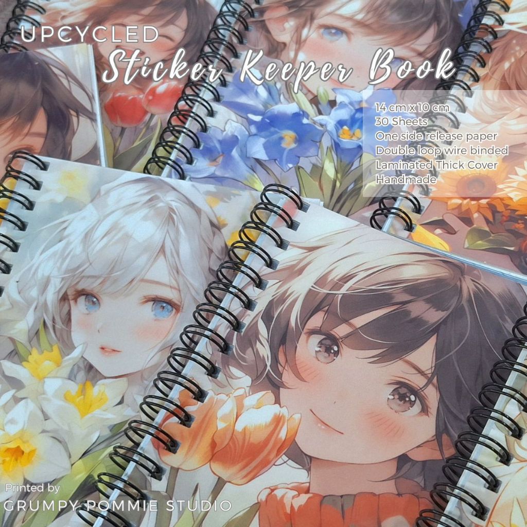 Reusable Stickerbook / Sticker Release Book / Sticker Keeper Book ...