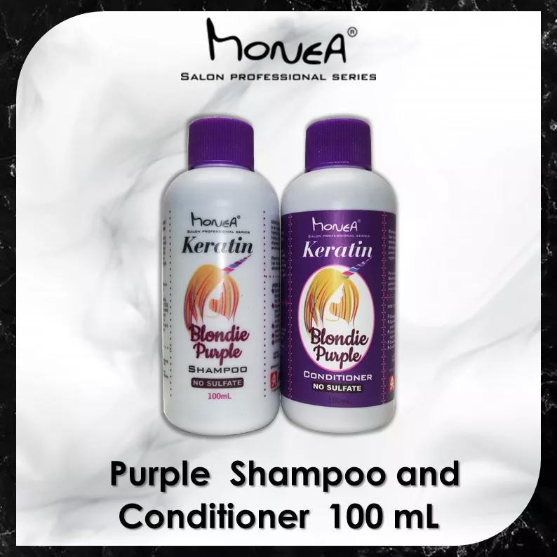 MONEA PURPLE SHAMPOO AND CONDITIONER(1pc) | Shopee Philippines