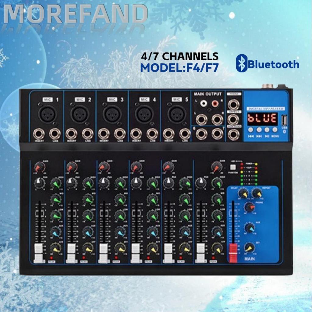 Professional MIXER 7 Channel Mixer-USB /Bluetooth Mixer Console Use ...