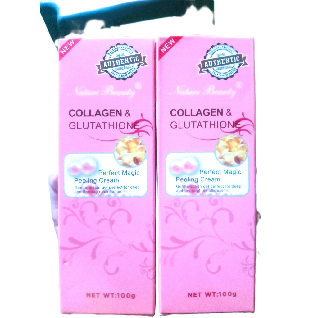 (SET OF 2) Authentic original collagen & Collagen perfect magic peeling ...