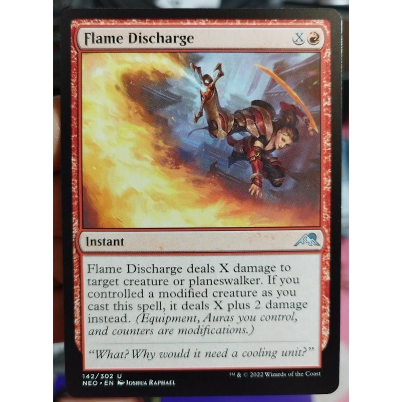 Flame Discharge (Magic the gathering) | Shopee Philippines
