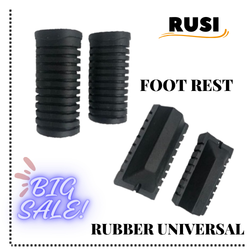 Motorcycle Front Footrest RUSI SURF 110 125 RUBBER universal Color ...