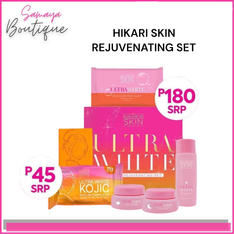 HIKARI SKIN REJUVENATING SET • HIKARI REJUVENATING SET • HIKARI REJUV ...