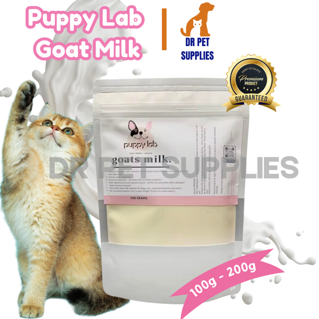 200g Puppy Lab Goat Milk Powder Puppy Dog Pet Essentials DR Pet ...