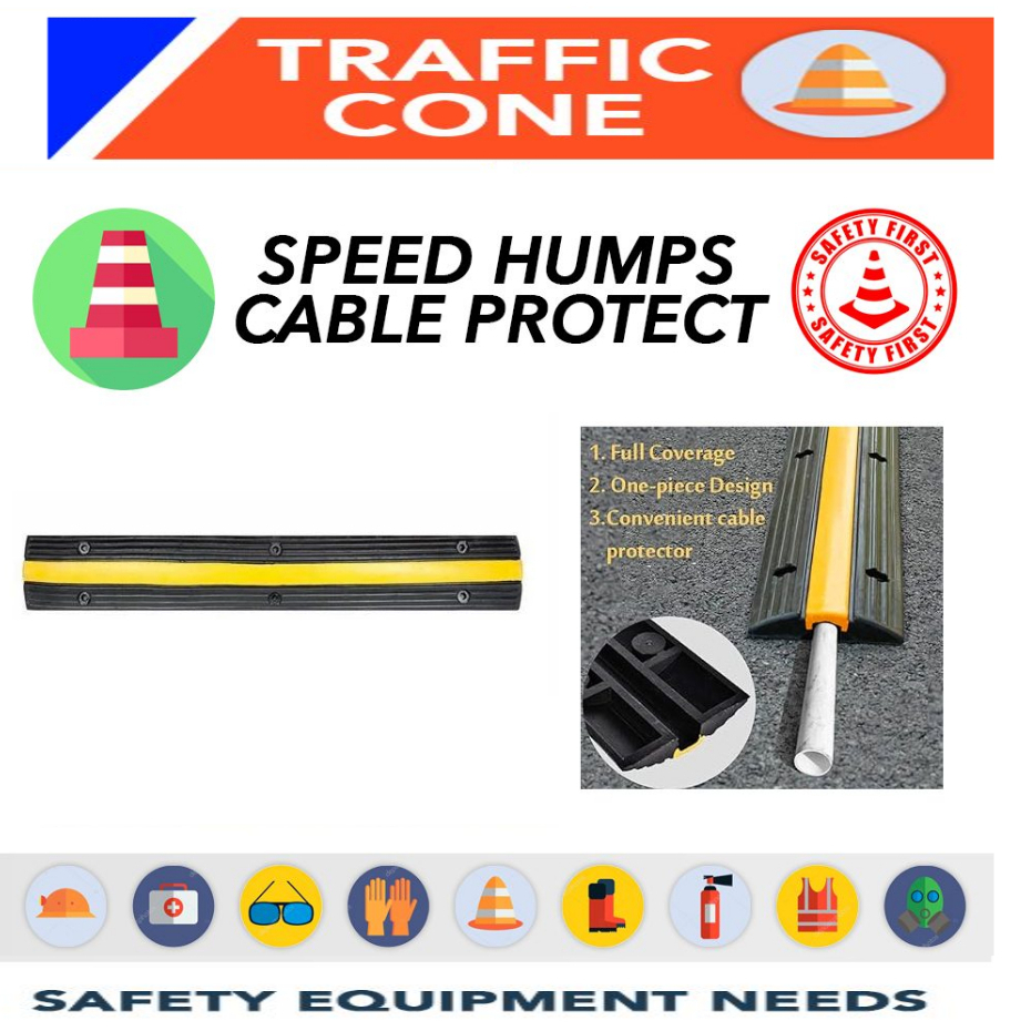 Rubber Humps Speed Bump Speed Hump Cable Protector | Shopee Philippines