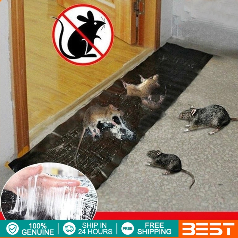 120*28cm Mouse Rat Glue Trap Sticky Mice Board Bait Rat Sticky Trap ...