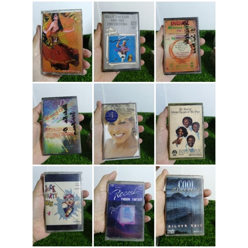 (WhiteD4) Random Cassette tapes. | Shopee Philippines