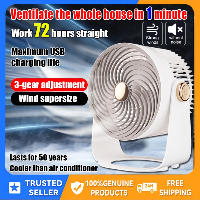 it's too cold 20000mah Rechargeable Portable Fan Mini Desk Fan USB Fan ...