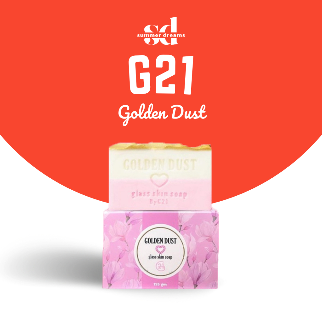 G21 Golden Dust Glass Skin Soap 135g | Shopee Philippines