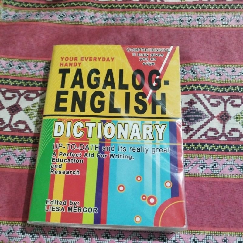 your everyday handy tagalog-english dictionary | Shopee Philippines