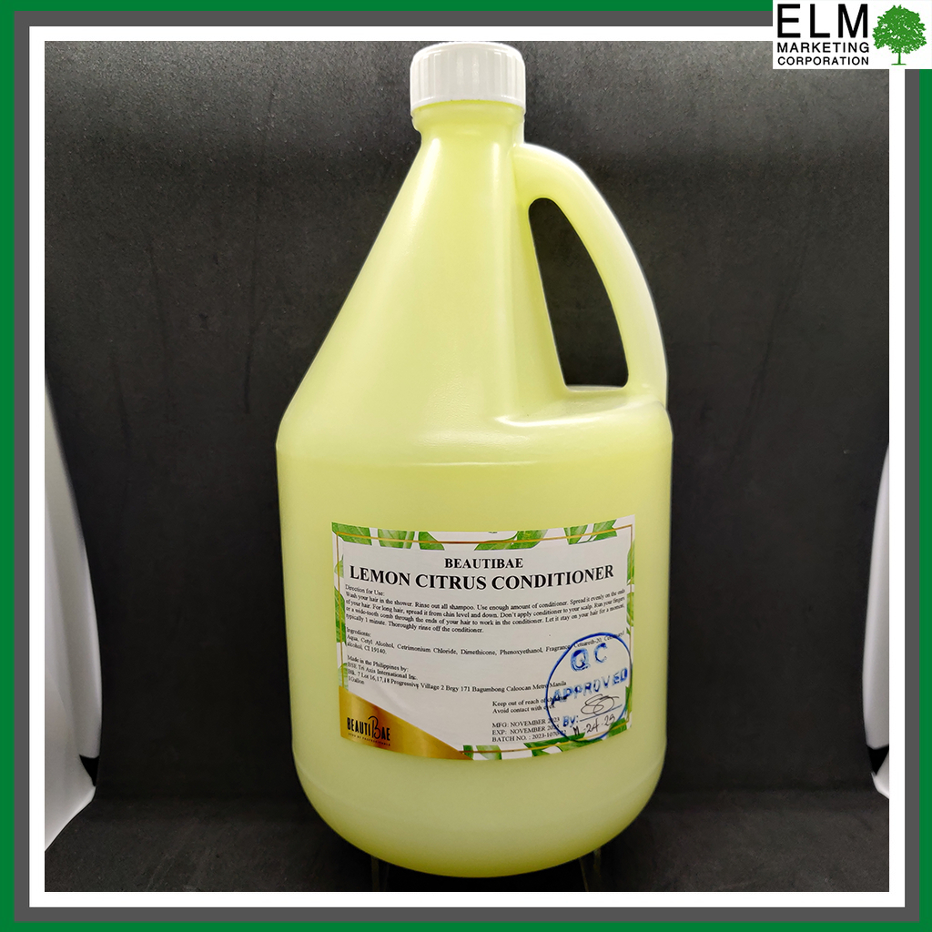 CONDITIONER SULFATE FREE REGULAR Lemon Citrus Gallon | Shopee Philippines