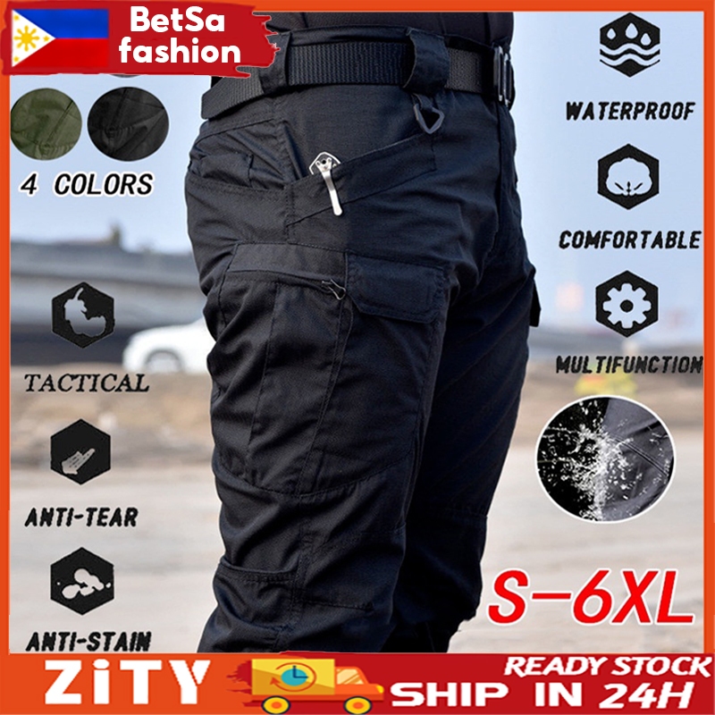 Tactical Pants For Men COD Outdoor Hiking Waterproof Camping Pant Multi ...
