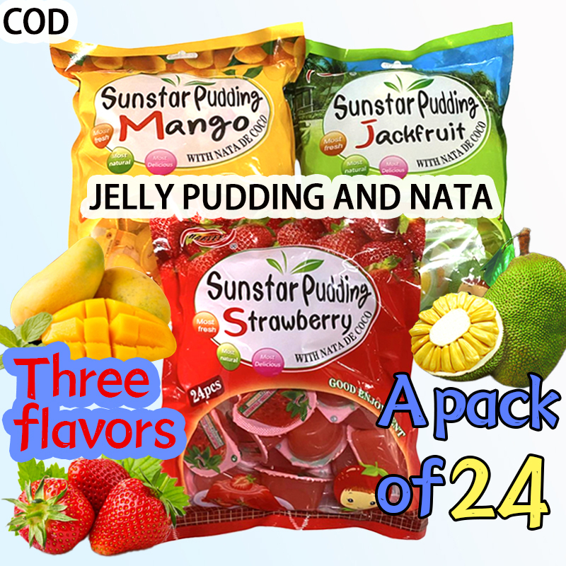 【COD】Jelly Mango Strawberry multi-flavored pudding jelly SUNSTAR JELLY ...