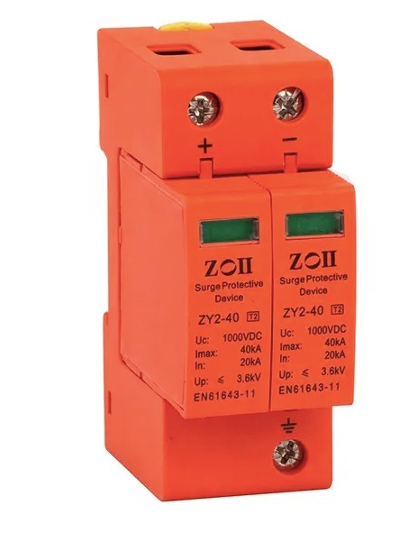AC SPD DC SPD Surge protector DIN rail 20ka-40ka 2P | Shopee Philippines