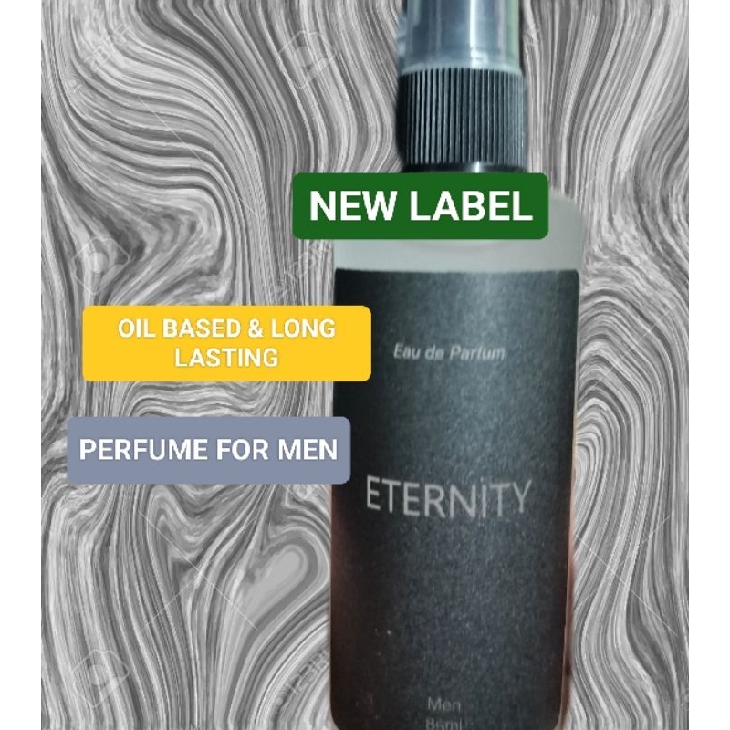 ETERNITY EAU DE PARFUM FOR MEN 85ML OIL BASED & LONG LASTING | Shopee ...