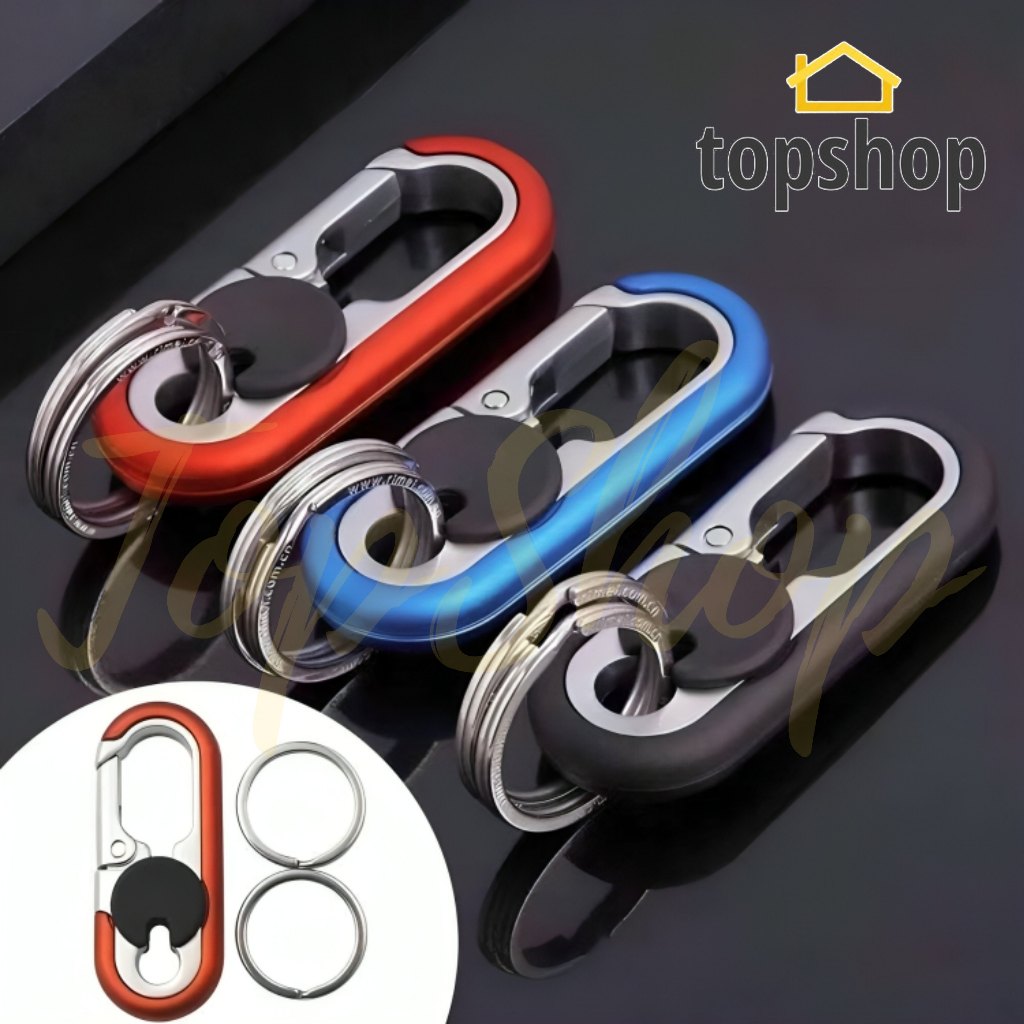 TOPSHOP 1pc Car Keychain Creative Key Holder Men Fashion Camping ...