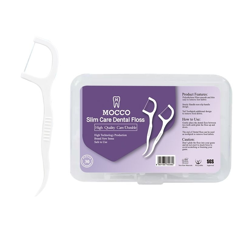 100 pcs/set Dental Floss & Toothpick Flosser Teeth /Thread Dental Floss ...