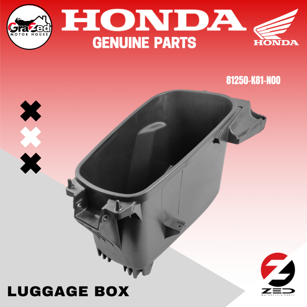 BOX LUGGAGE / COMPARTMENT for Honda Beat fi V2 Genuine (81250-K81-N00 ...