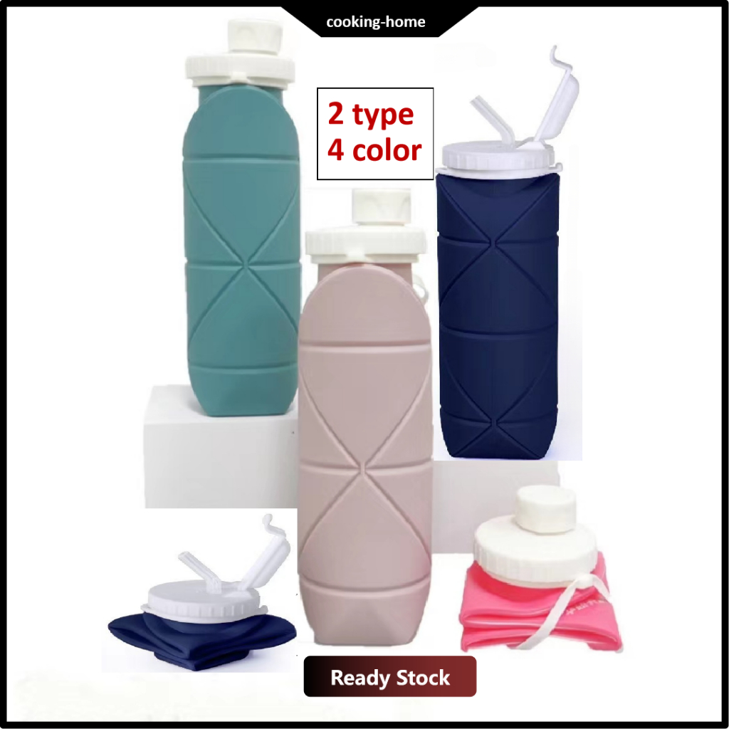 foldable cup collapsible tumbler water bottle fold folding portable ...
