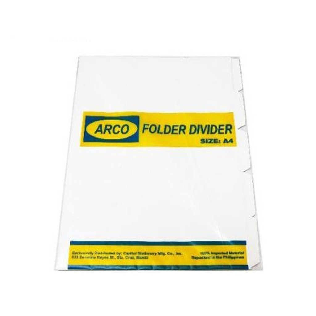 Folder Divider A4 White | Shopee Philippines