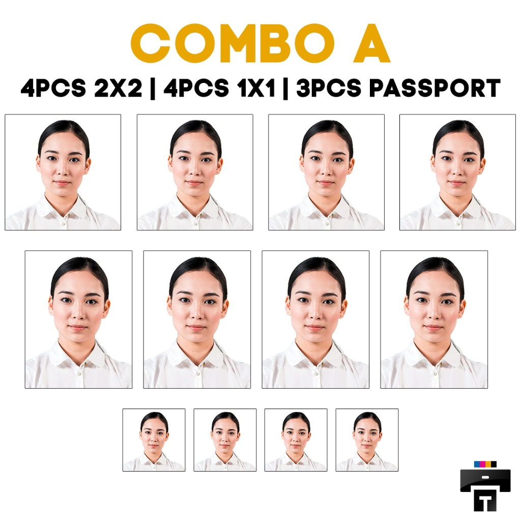 High Quality Female ID Picture Printing with Formal Attire | 1x1 | 1 ...