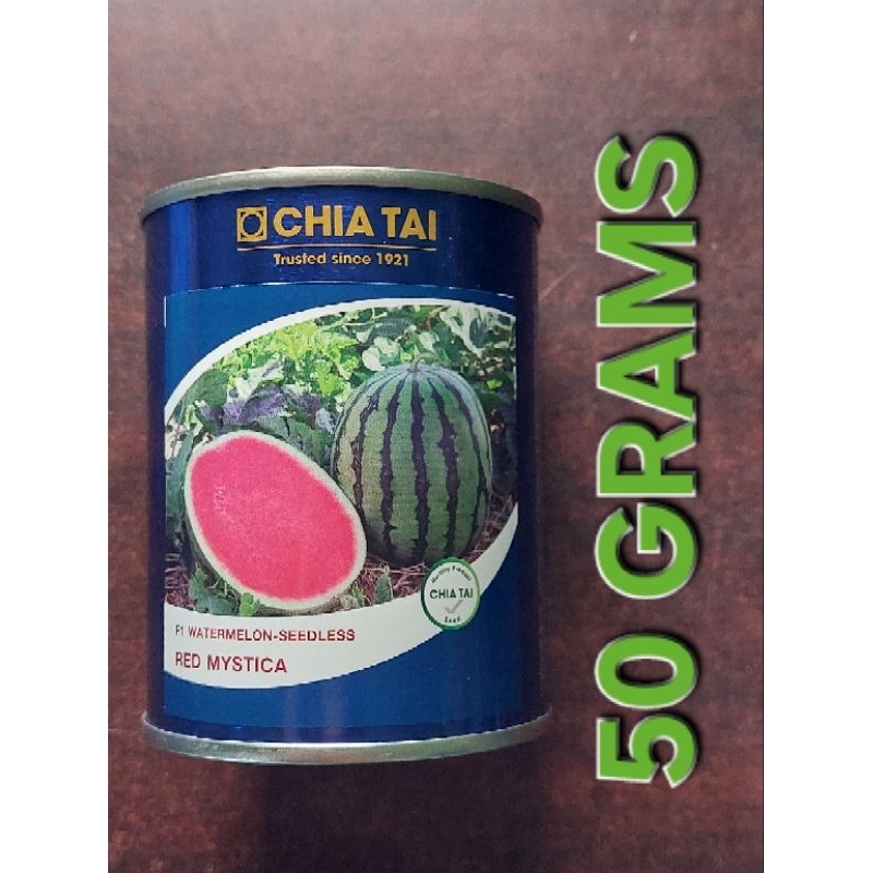 RED MYSTICA F1 SEEDLESS WATERMELON HYBRID (50 GRAMS) PAKWAN SEEDLESS BY ...