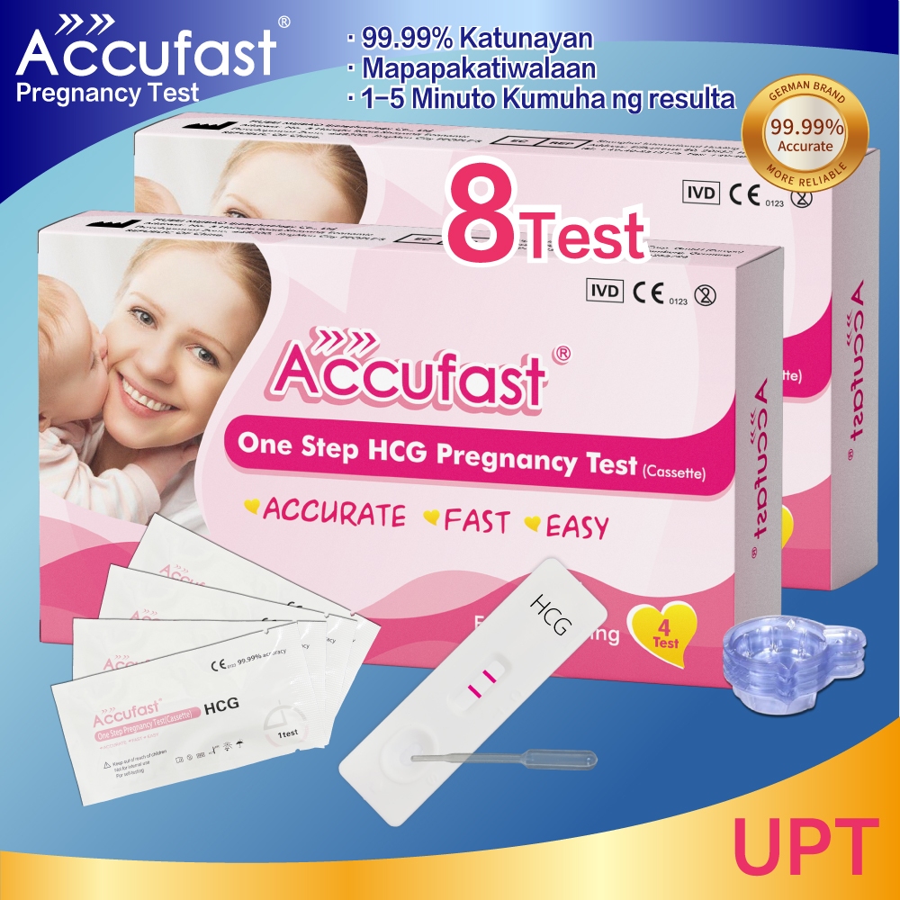 ACCUFAST 8Pcs Pregnancy Test Kit Cassette for Women Pregnancy Tests ...