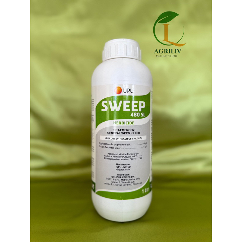 Sweep 480 SL Glyphosate Herbicide 1 Liter (UPL) | Shopee Philippines